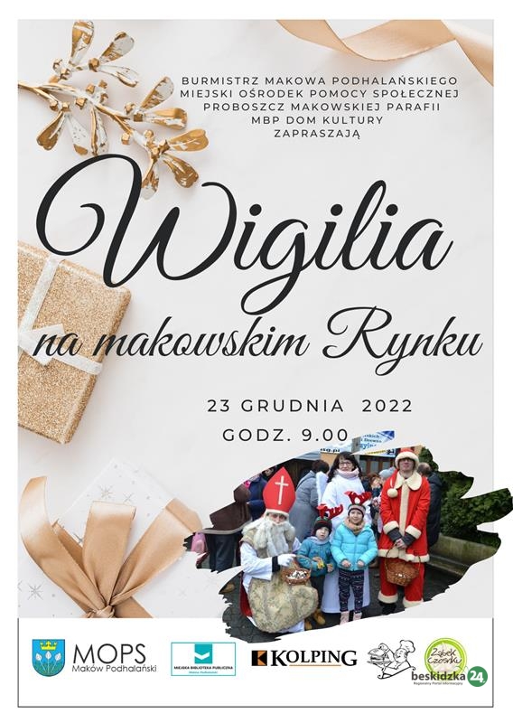 Wigilia na makowskim Rynku - Beskidzka24.pl - Regionalny Portal ... Wigilia na makowskim Rynku - Beskidzka24.pl - Regionalny Portal ...