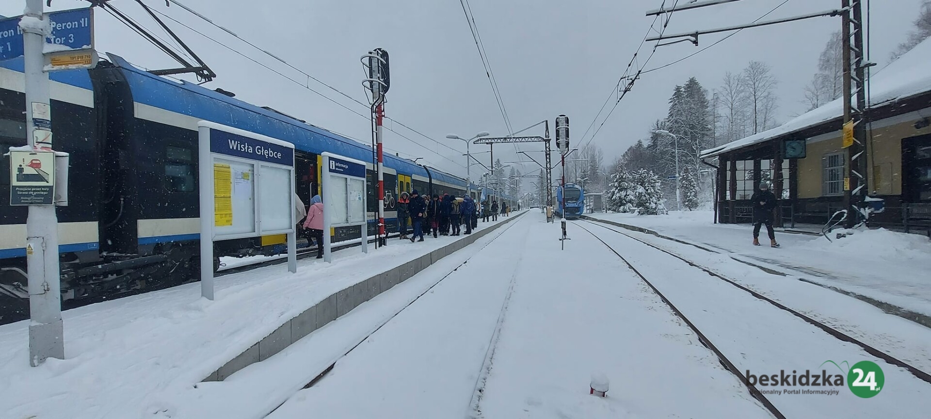 Reaktywacja stacji Wisła Głębce. Znów kursują tam pociągi | ZDJĘCIA ...
