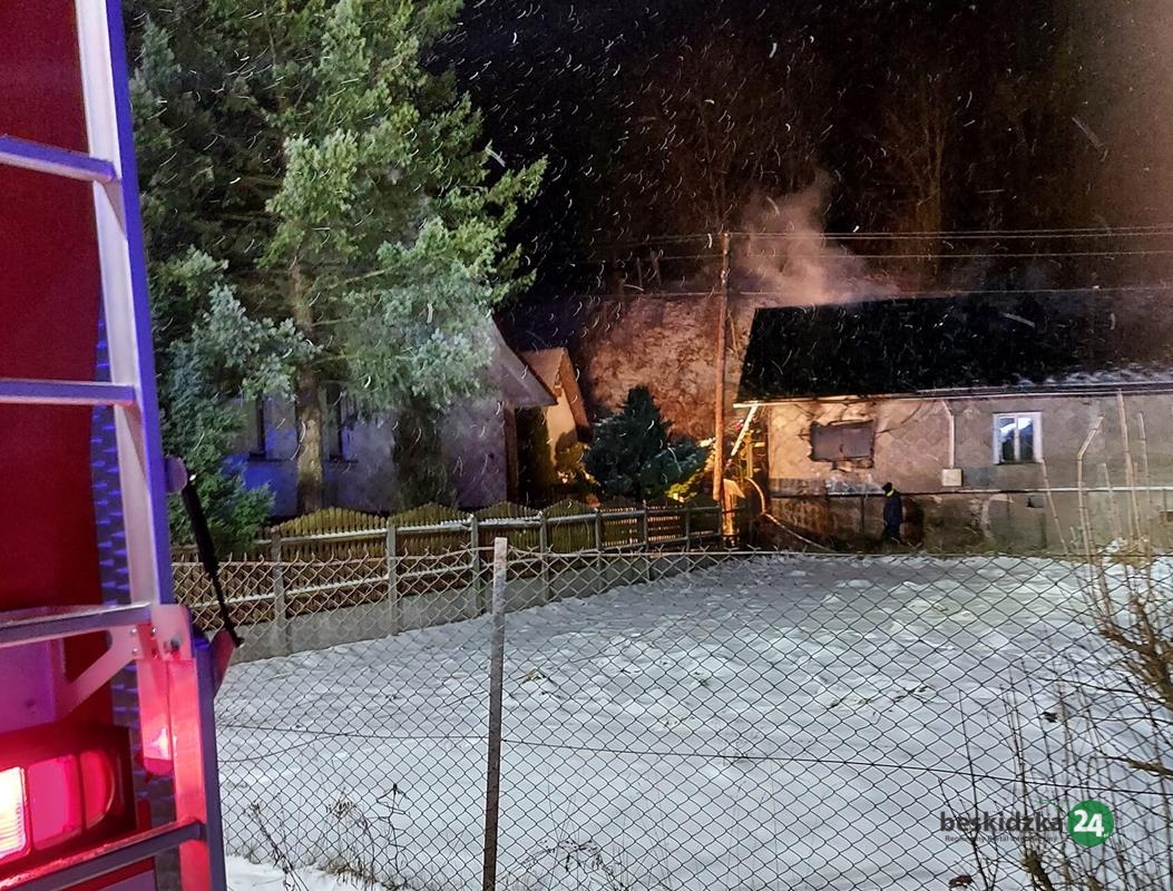 Pożar domu w Rajczy – WIDEO - Beskidzka24.pl - Regionalny Portal ...