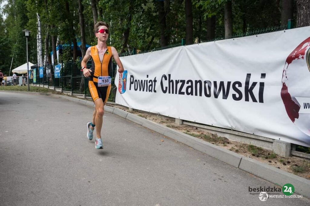 Adam Śliż mistrzem Polski w paratriathlonie - Beskidzka24.pl ...
